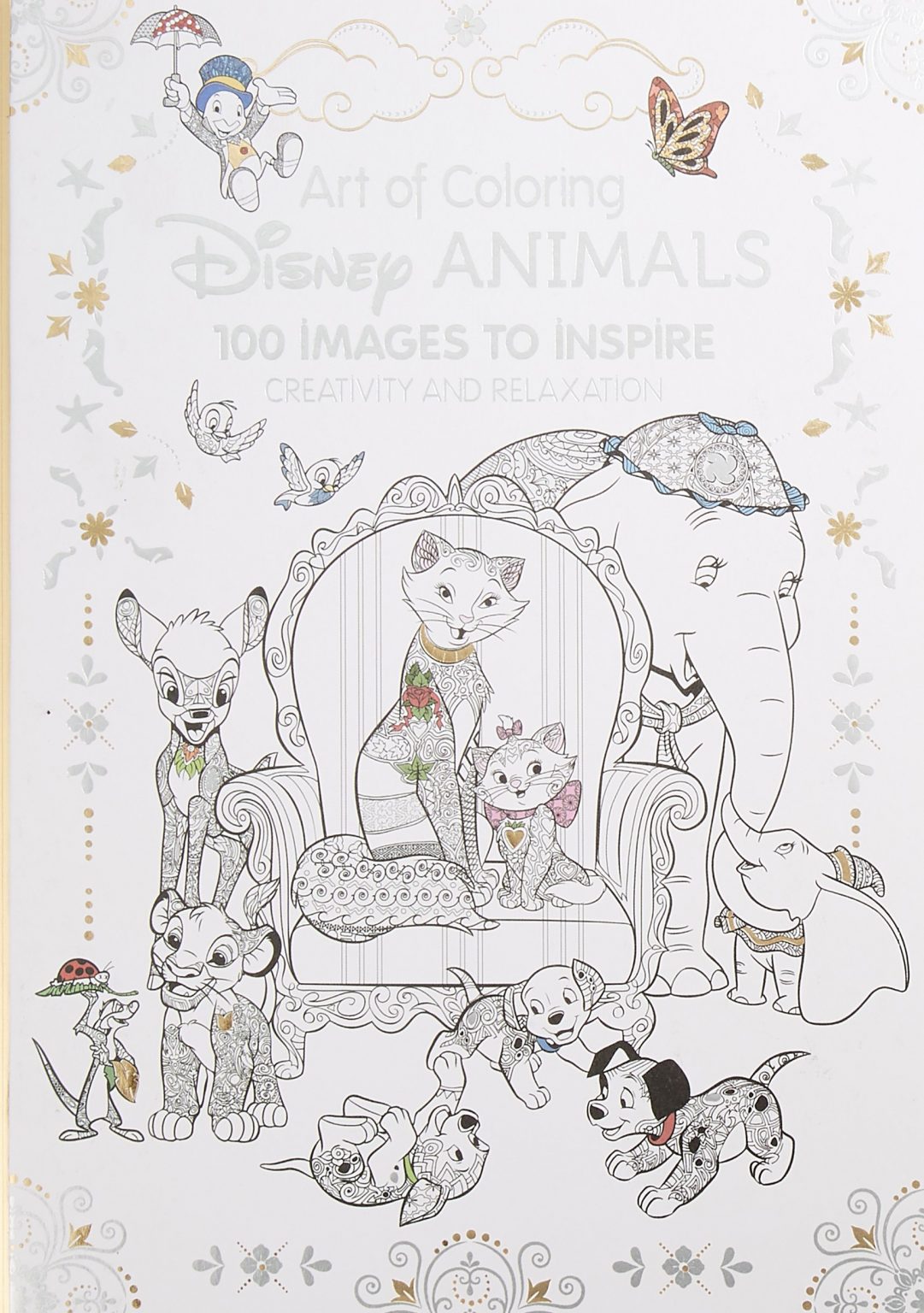 Libros para colorear de animales de Disney - Libros para colorear