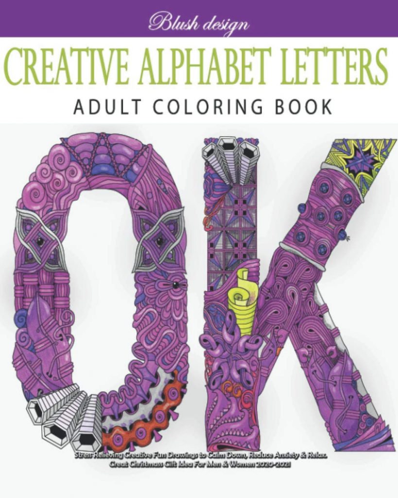 Libros para colorear de alfabeto - letras