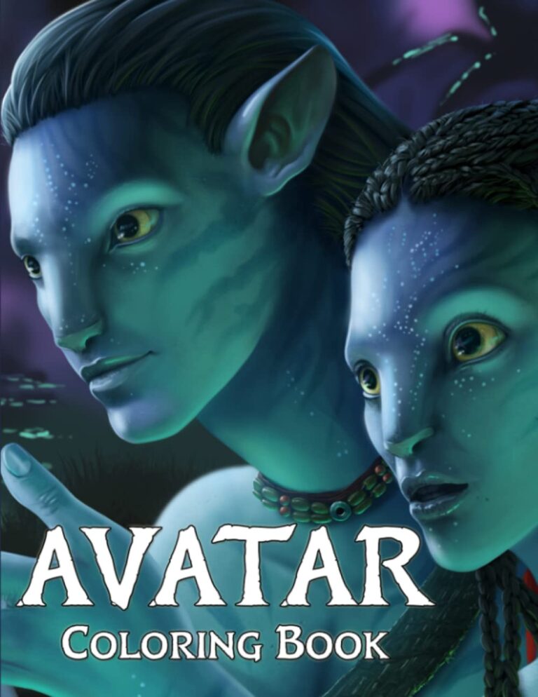 Libros para colorear de Avatar - Libros para colorear