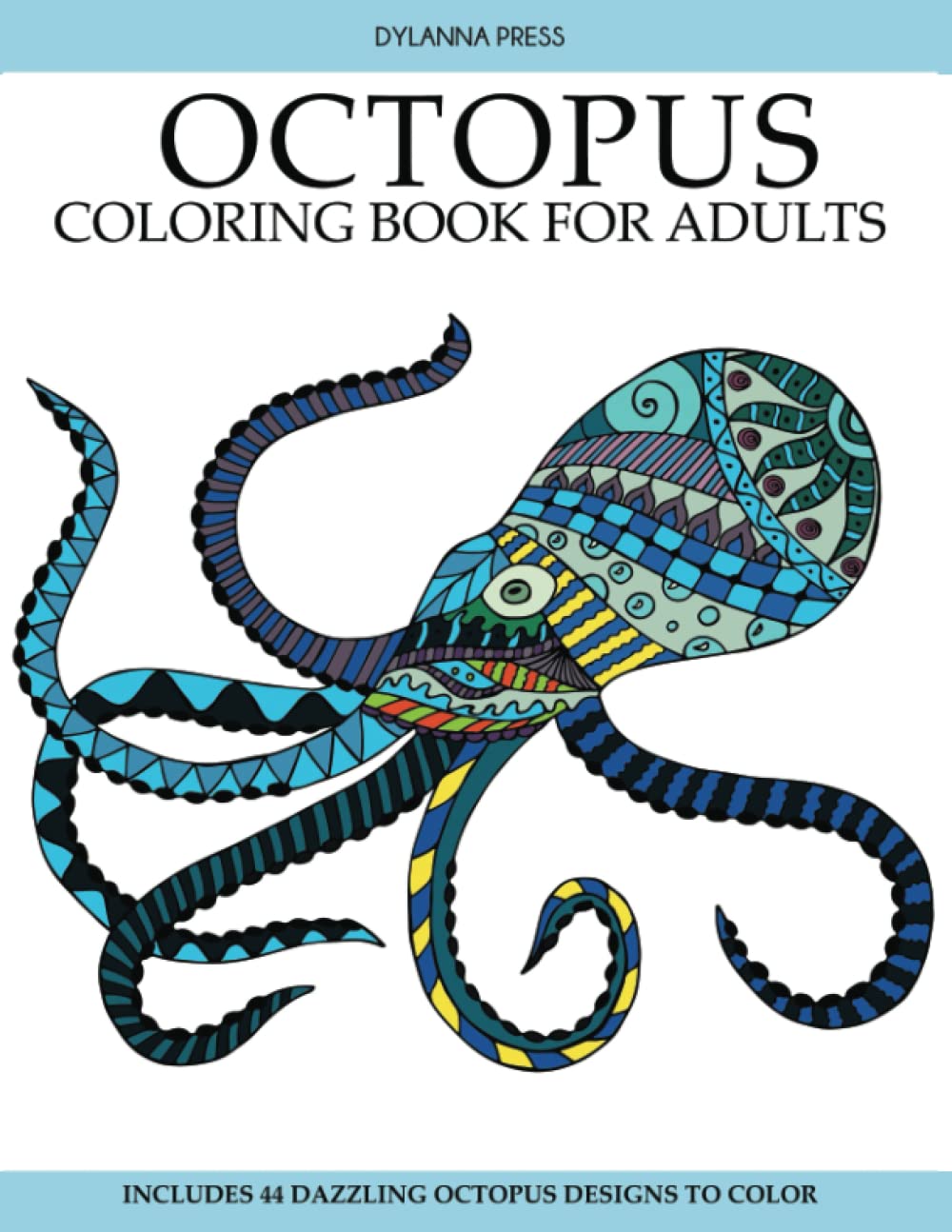 Libros para colorear de pulpos - Libros para colorear