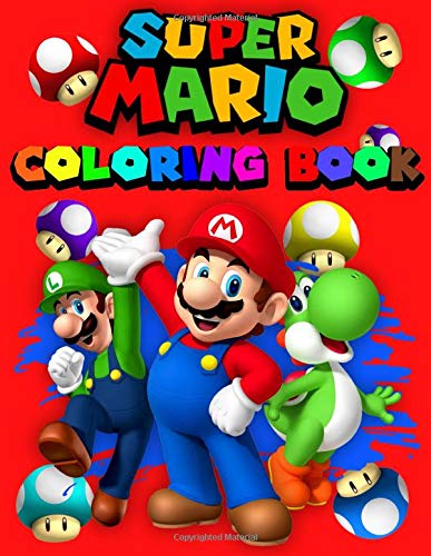 Libros para colorear de Super Mario Bros - Libros para colorear
